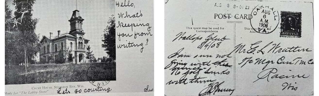 Evolution of the Postcard